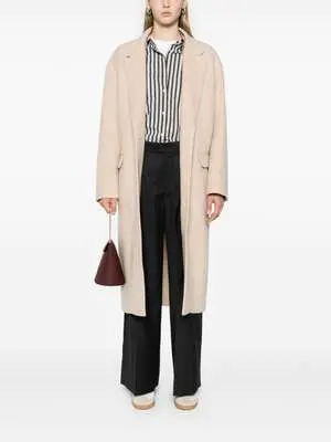 Isabel Marant Étoile Efezia Maxi Coat - Neutrals