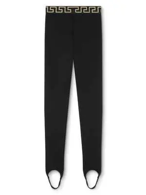 Versace Greca Border Stirrup Leggings