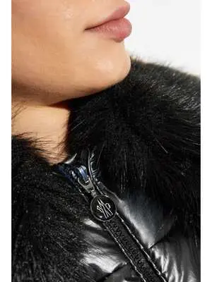 Moncler Anse Shearling-collar Down Vest
