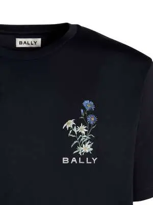 Bally Logo-print Organic Cotton T-shirt
