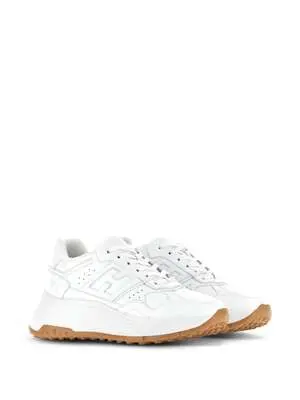 Hogan Panelled Leather Sneakers
