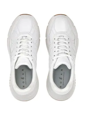 Hogan Panelled Leather Sneakers