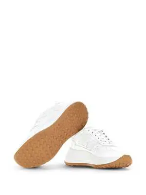 Hogan Panelled Leather Sneakers