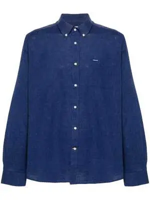 Barbour Chest-pocket Linen-blend Shirt
