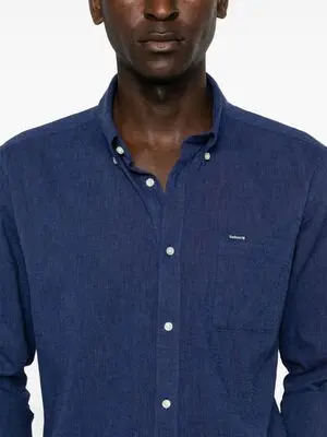 Barbour Chest-pocket Linen-blend Shirt