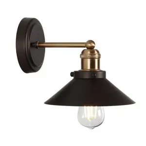 JONATHAN Y July 1-light Metal Shade Sconce Oil Rubbed Bronze