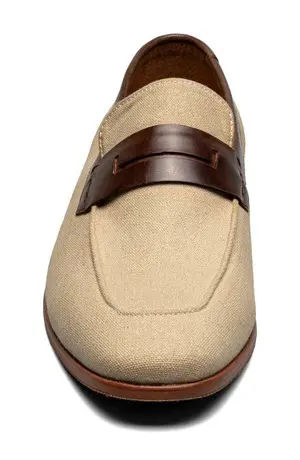 STACY ADAMS Gill Saddle Loafer - Sand Multi
