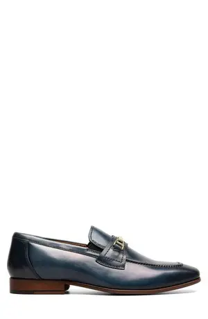 STACY ADAMS Glendon Moc Toe Loafer - Blue