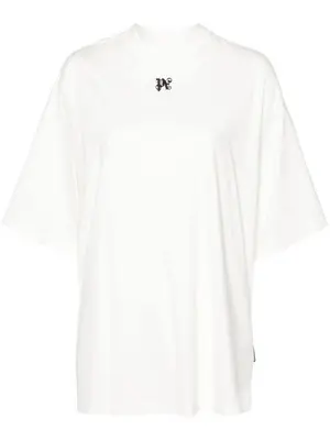 Palm Angels Wings-print T-shirt - White