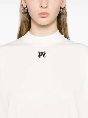 Palm Angels Wings-print T-shirt - White