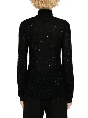 Fabiana Filippi Roll-neck Sweater - Black