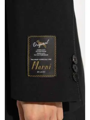 Marni Single-breasted Blazer - Black