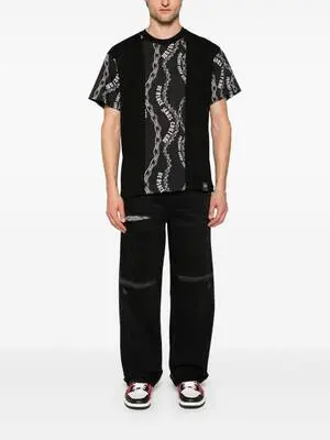 Versace Chain Couture Cotton T-shirt