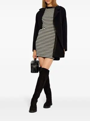 Max Mara Rebus Double-breasted Coat - Black
