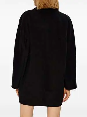 Max Mara Rebus Double-breasted Coat - Black