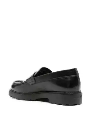 Bally Logo-debossed Leather Loafers
