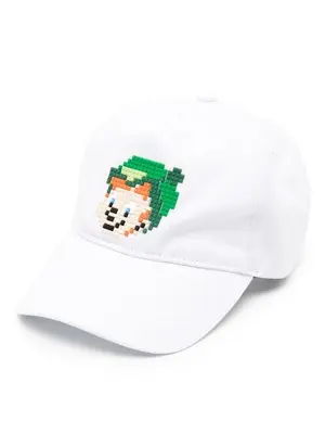 MOSTLY HEARD RARELY SEEN Feeling Lucky Cotton Cap - White
