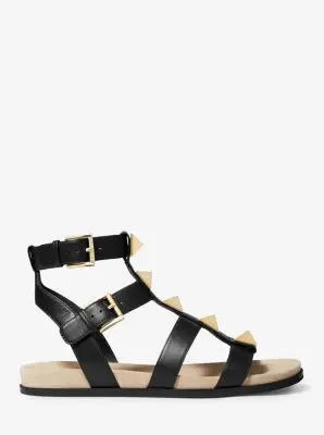 Michael Kors Wren Studded Leather Sandal