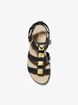 Michael Kors Wren Studded Leather Sandal