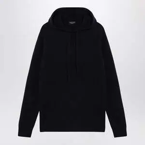 ROBERTO COLLINA Navy Hooded Sweatshirt Blue