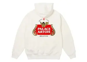 PALACE X Stella Artois Hood - White