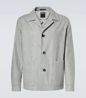 Zegna Button Detailed Outerwear For Men