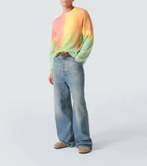 THE ELDER STATESMAN Wave Aura Cashmere Sweater