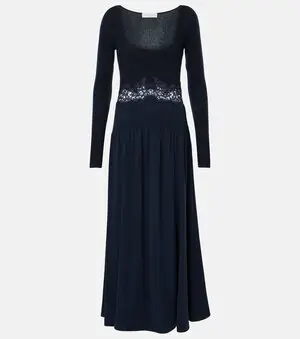 Gabriela Hearst Prior Maxi Dress - Blue