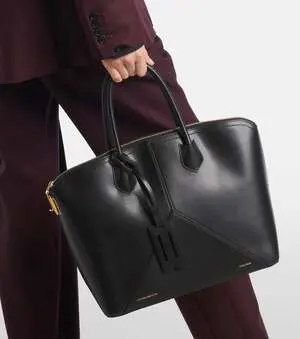 Victoria Beckham V Small Leather Tote Bag