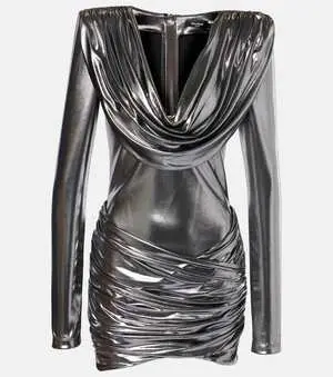 Metallic Minidress