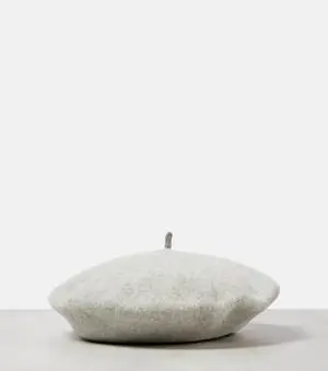 Brunello Cucinelli Wool Beret - Grey