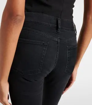 7 For All Mankind Relaxed Skinny Low-rise Jeans