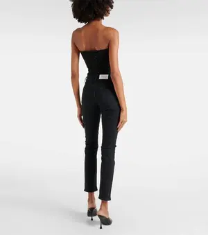 7 For All Mankind Relaxed Skinny Low-rise Jeans