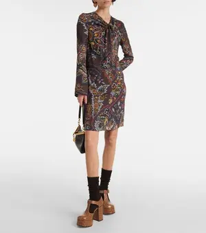Etro Printed Mini Dress