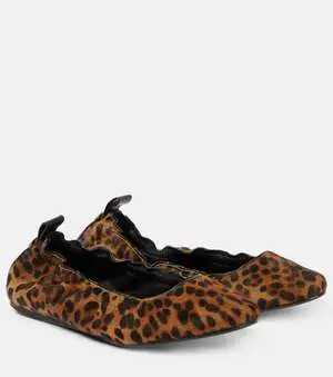 Isabel Marant Belna Calf Hair Ballet Flats
