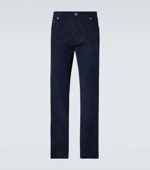 Etro Printed Straight Jeans
