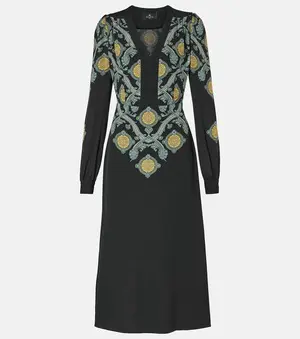 Etro Paneled Day Dresses