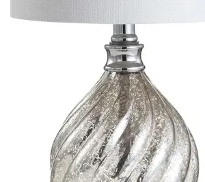 JONATHAN Y Lawrence Glass/metal Led Table Lamp