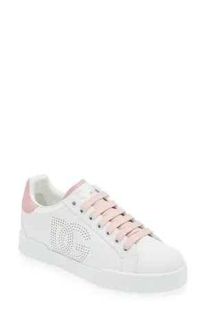 Dolce & Gabbana Portofino Leather Sneakers