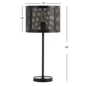 JONATHAN Y Wilcox Minimalist Metal Led Table Lamp