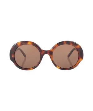 Loewe Round Oversized Sunglasses - Brown