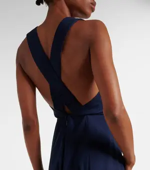 Staud Teresa Poplin Midi Dress