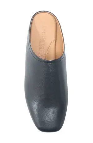 Gentle Souls By Kenneth Cole Wanda Mule - Black Leather