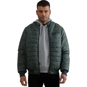 MEMBERS ONLY Soho Quilted Jacket - Olive Camo