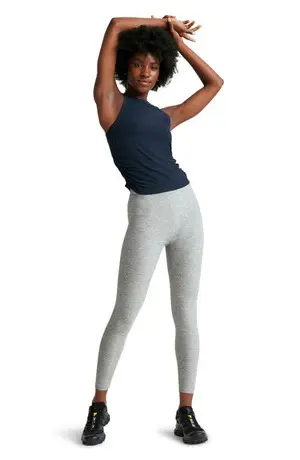 Beyond Yoga Featherweight Ruched Tank Top - Nocturnal Navy