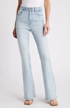Hidden Jeans Flare Bottoms For Women