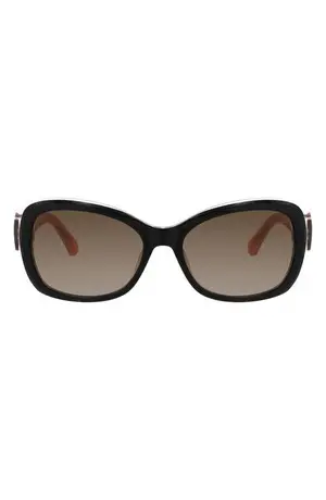 Kate Spade New York Elowen Rectangular Sunglasses