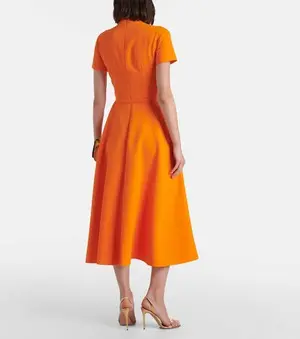 EMILIA WICKSTEAD Camilla Midi Dress - Orange