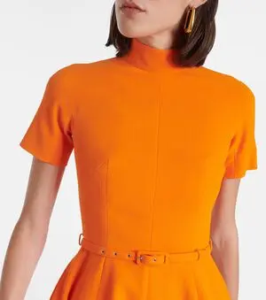 EMILIA WICKSTEAD Camilla Midi Dress - Orange