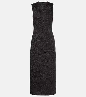 Simone Rocha Cloqué Midi Dress